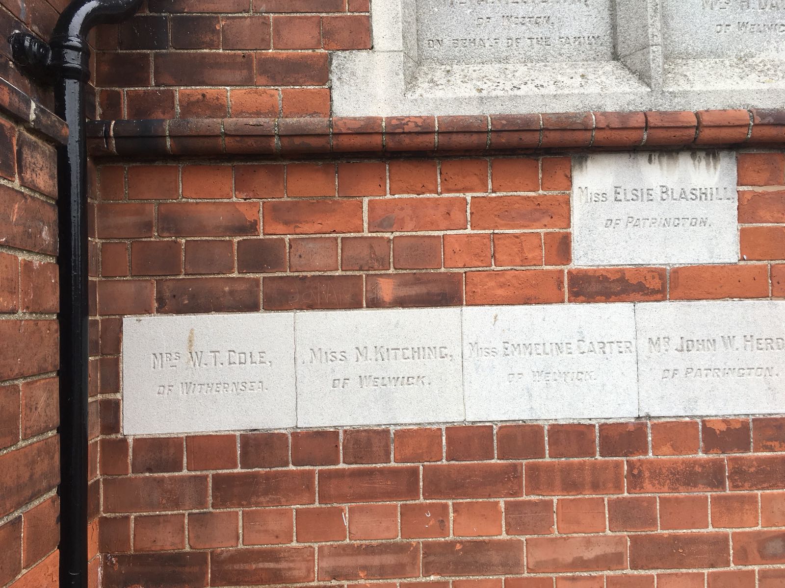 Welwick Primitive Methodist Chapel | U - W | My Primitive Methodists