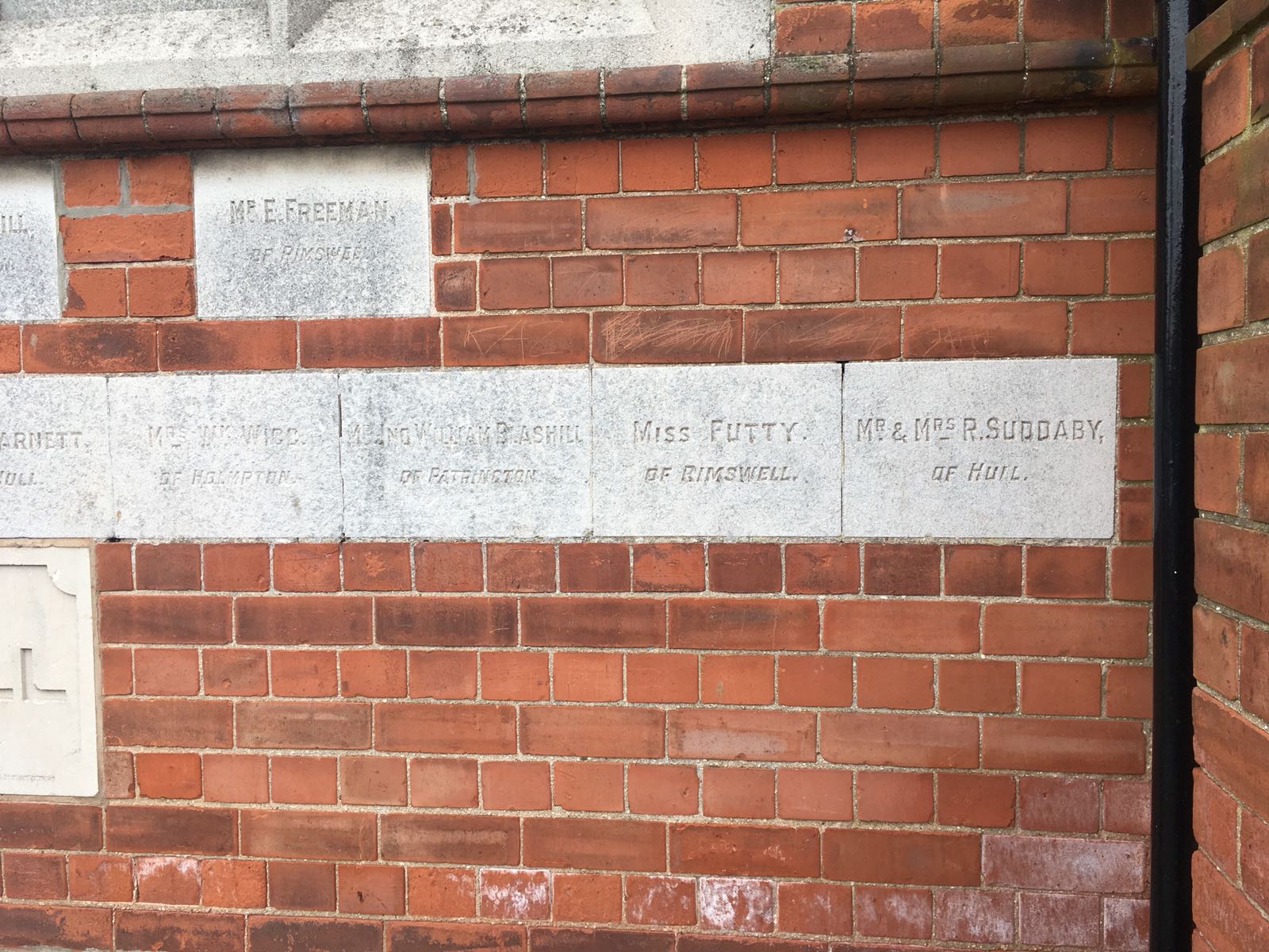 Welwick Primitive Methodist Chapel | U - W | My Primitive Methodists