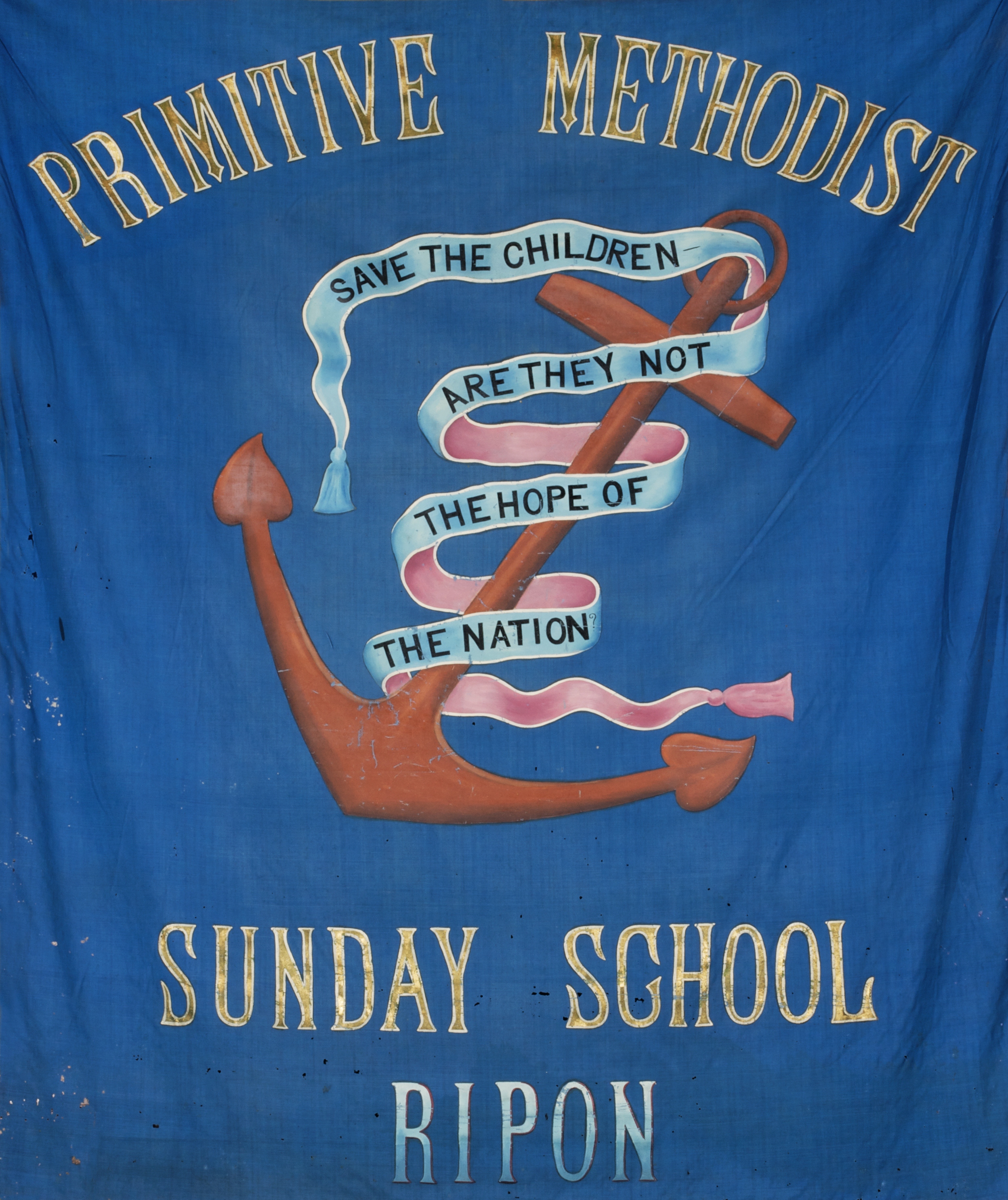 Ripon Primitive Methodist Sunday School Banner | Banners | My Primitive ...