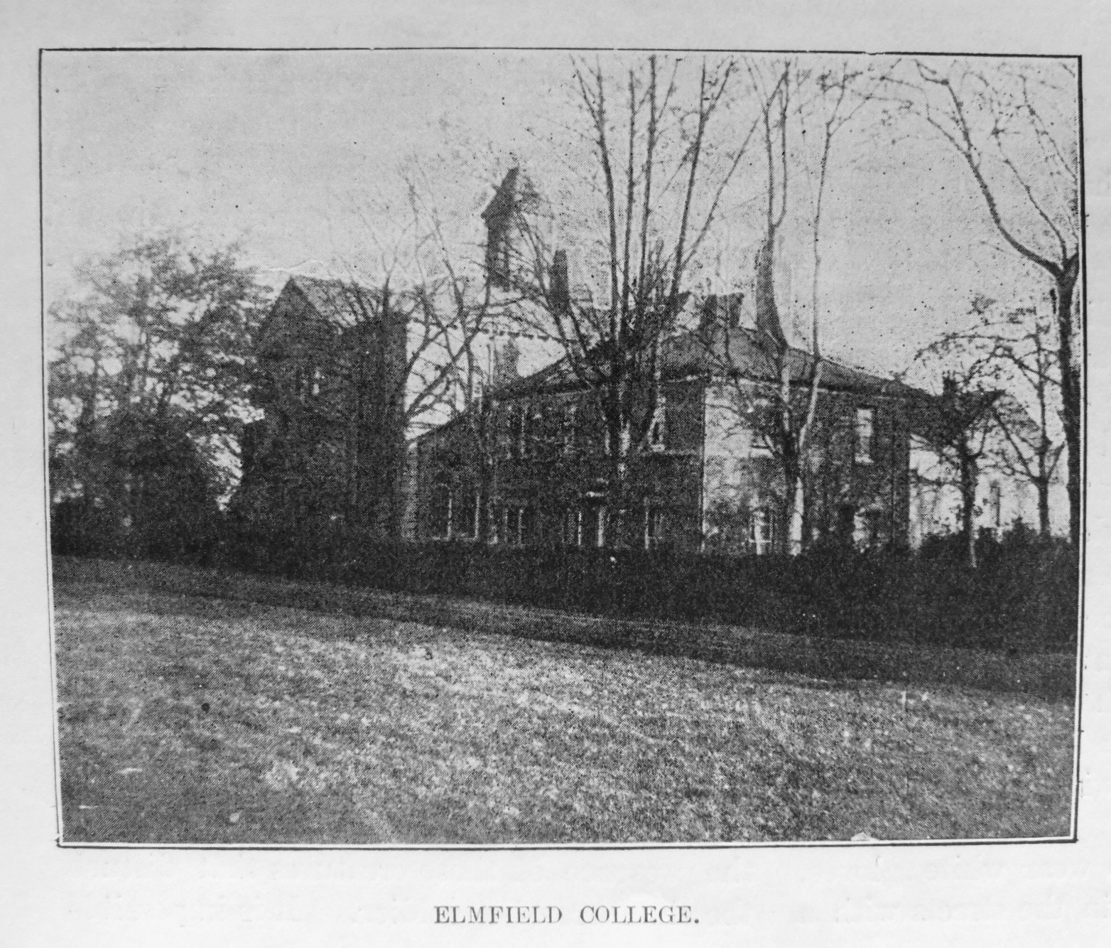 Memories of Elmfield 1 | Colleges and Schools | My Primitive Methodists