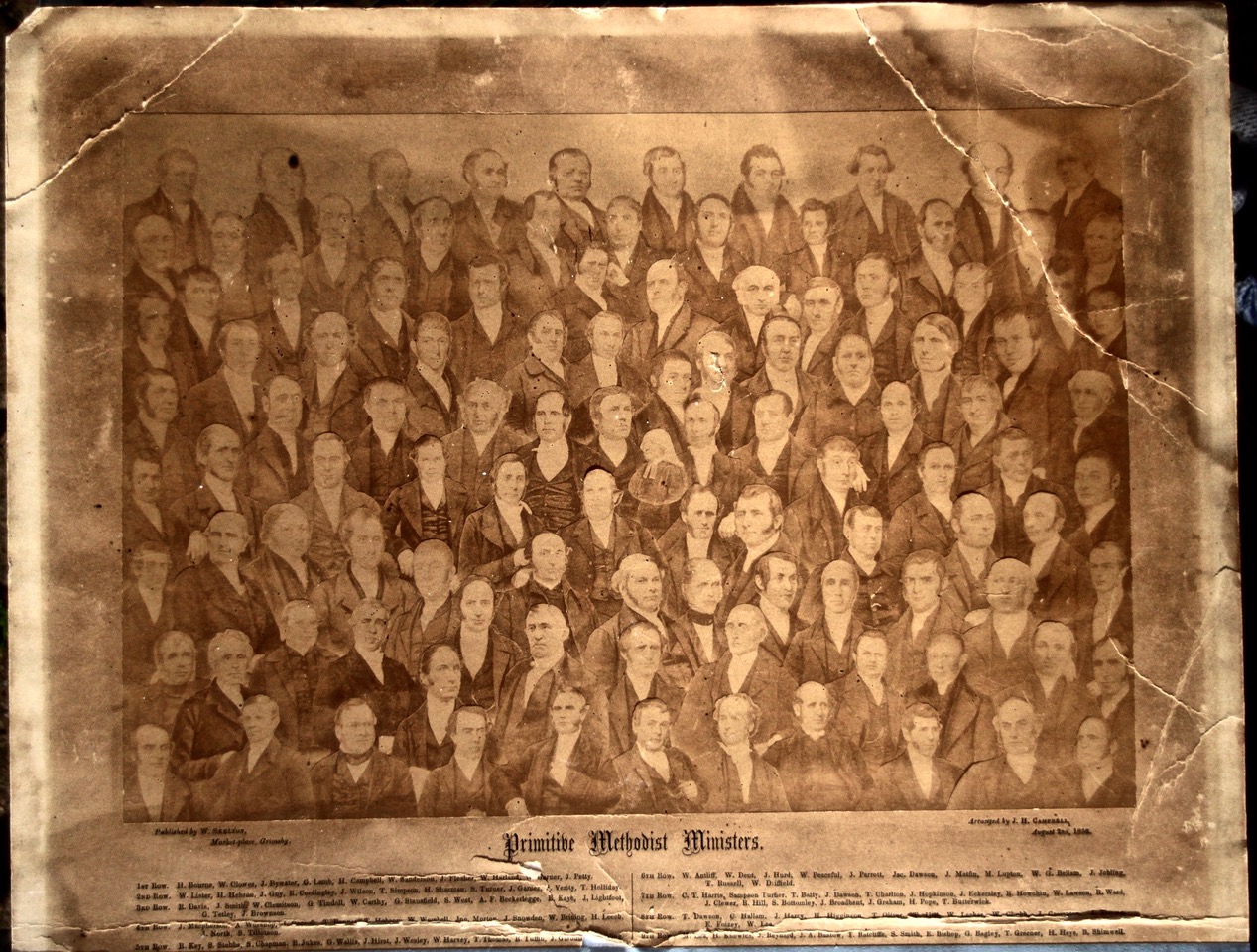 Composite picture of Primitive Methodist ministers | Primitive ...