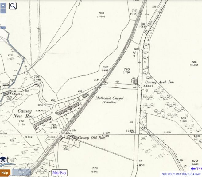 Causey Row Primitive Methodist chapel | A - D, County Durham | My ...