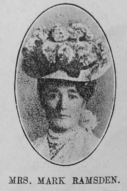 Ramsden, Chrissie Hannah (nee Lindley) (1874-1908) | Surnames beginning ...