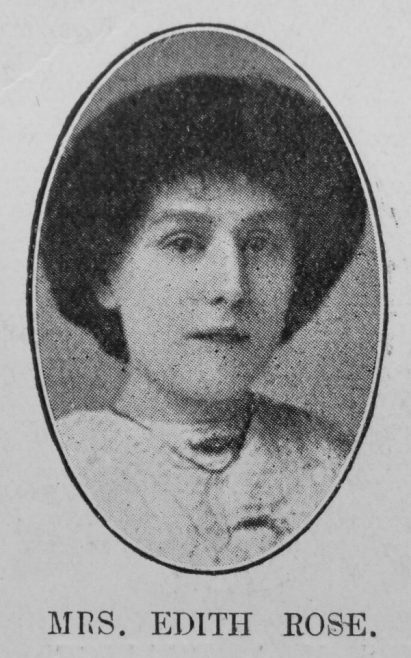 Rose, Edith Maud (nee Kemp) (1880-1909) | Surnames beginning with R ...