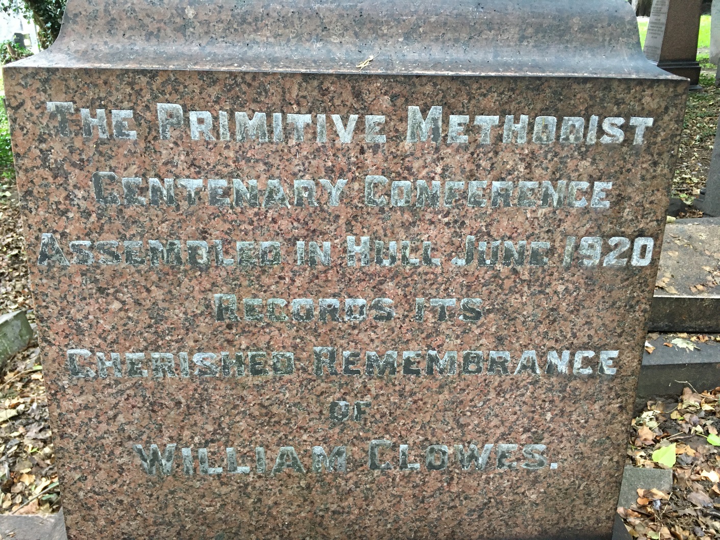 Hull General Cemetery | Hull General Cemetery | My Primitive Methodists
