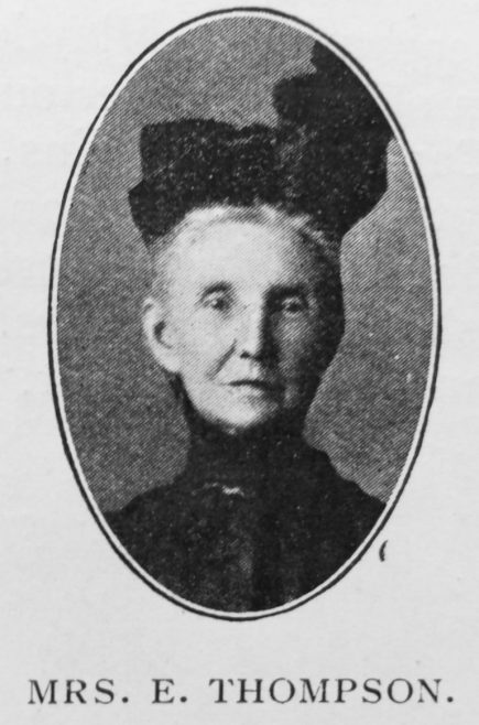 Thompson, Eleanor, (nee Richardson) (1842-1911) | Surnames beginning ...