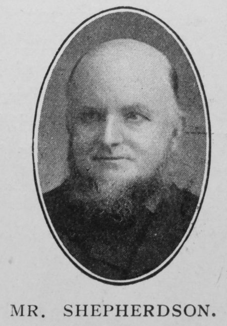 Shepherdson, John William (1854-1912) | Surnames beginning with S | My ...