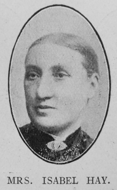 Hay, Isabel (nee Riddell) (1843-1913) | Surnames beginning with H | My ...