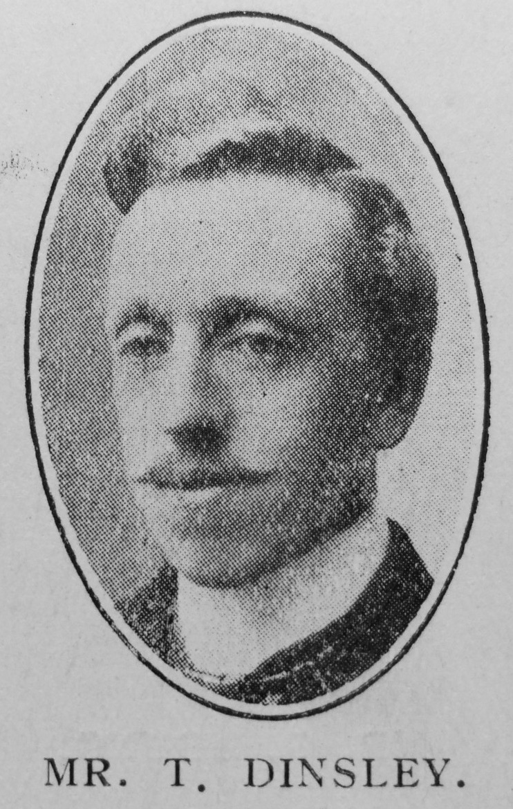 Dinsley, Thomas Henry (1877-1913) | Surnames beginning with D | My ...