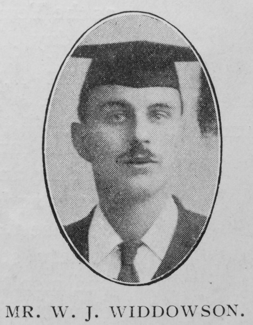 Widdowson, William James (1874-1912) | Surnames beginning with W | My ...
