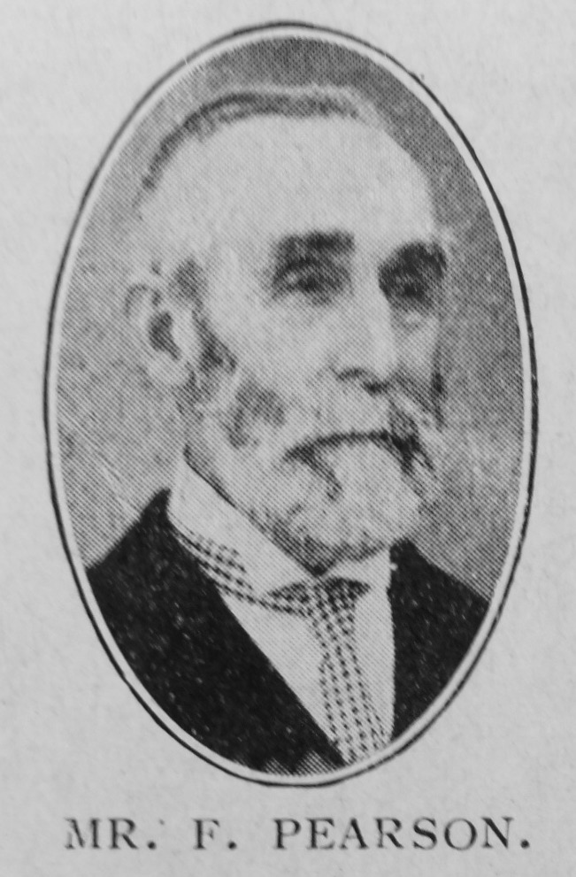 Pearson, Francis (Frank) (1840-1914) | Surnames beginning with P | My ...