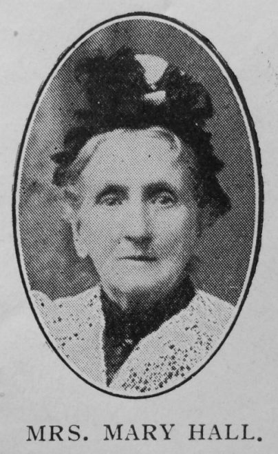 Hall, Mary (nee Metcalfe) (1831-1914) | Surnames beginning with H | My ...