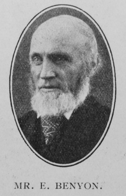 Benyon, Edward (1837-1914) | Surnames beginning with B | My Primitive ...