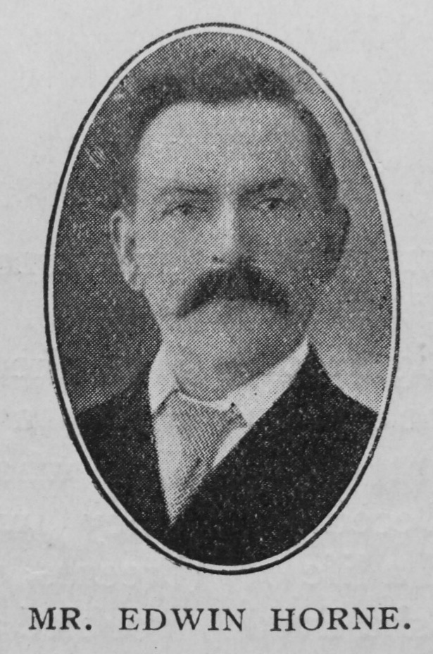 Horne, Edwin (1862-1914) | Surnames beginning with H | My Primitive ...