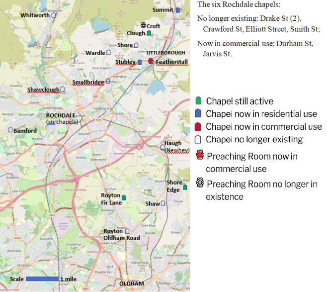 Rochdale and Area Primitive Methodist Societies and Chapels ...
