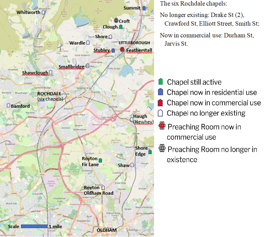Rochdale and Area Primitive Methodist Societies and Chapels ...