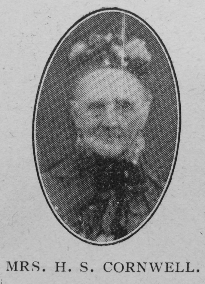 Cornwell, Hannah Sarah (nee Jackson) (1828-1915) | Surnames beginning ...