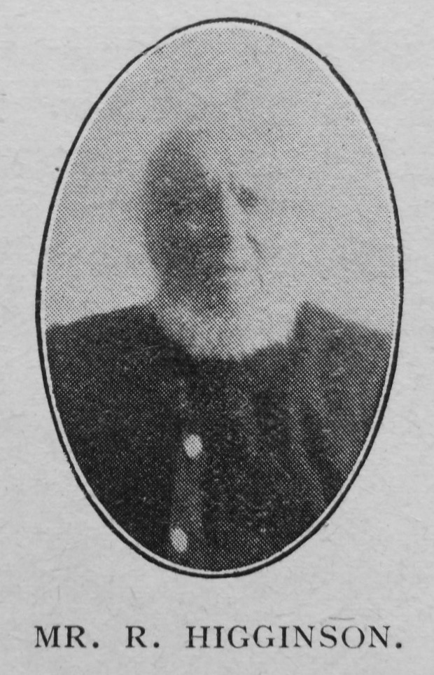 Higginson, Richard (1827-1915) | Surnames beginning with H | My ...