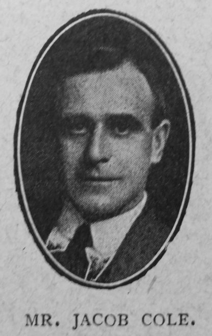 Cole, Jacob Fell (1883-1917) | Surnames beginning with C | My Primitive ...