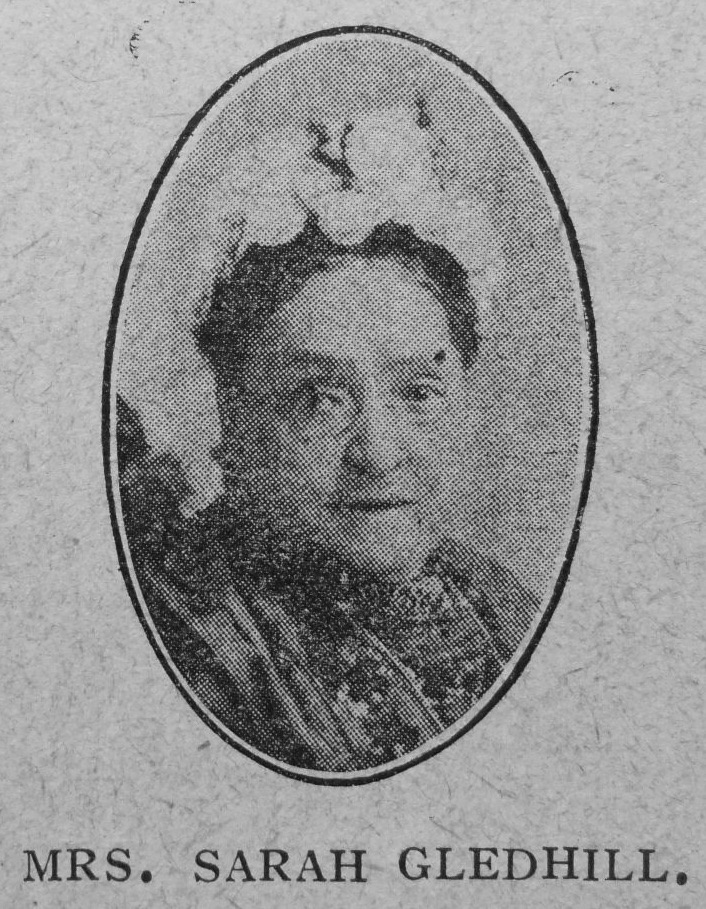 Gledhill, Sarah (nee Ackroyd) (1836-1917) | Surnames beginning with G ...