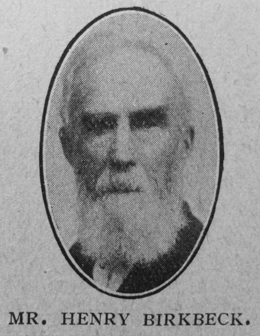 Birkbeck, Henry (1839-1917) | Surnames beginning with B | My Primitive ...