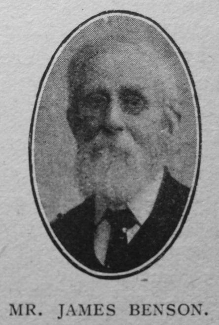 Benson, James (1827-1917) | Surnames beginning with B | My Primitive ...