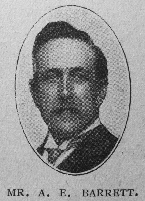 Barrett, Alfred Ernest (1864-1918) | Surnames beginning with B | My ...