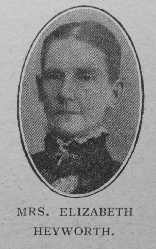 Heyworth, Elizabeth (nee Povey) (1850-1918) | Surnames beginning with H ...