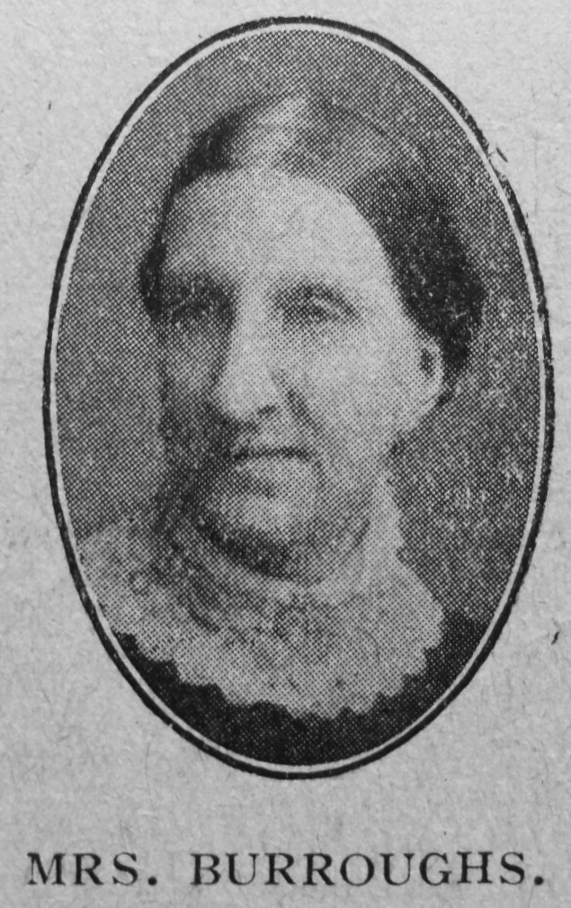 Burroughs, Sarah Ann (nee Spenceley) (1830-1918) | Surnames beginning ...