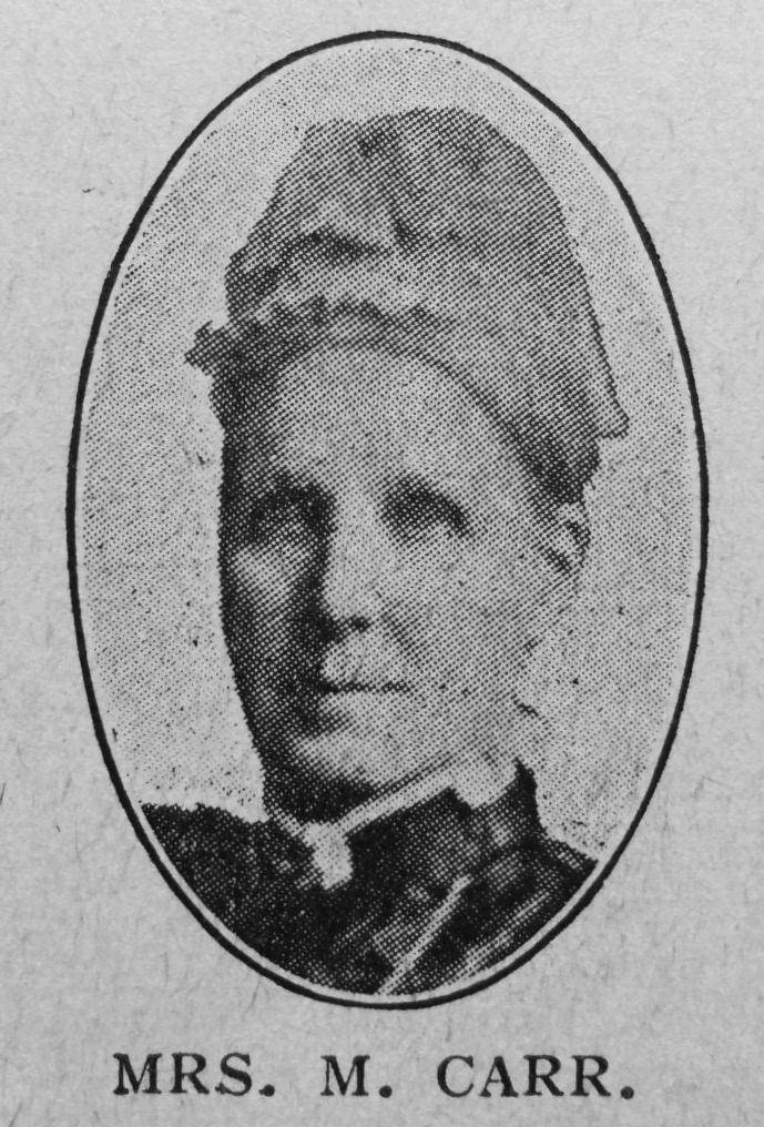 Carr, Margaret (nee Davidson) (1837-1919) | Surnames beginning with C ...