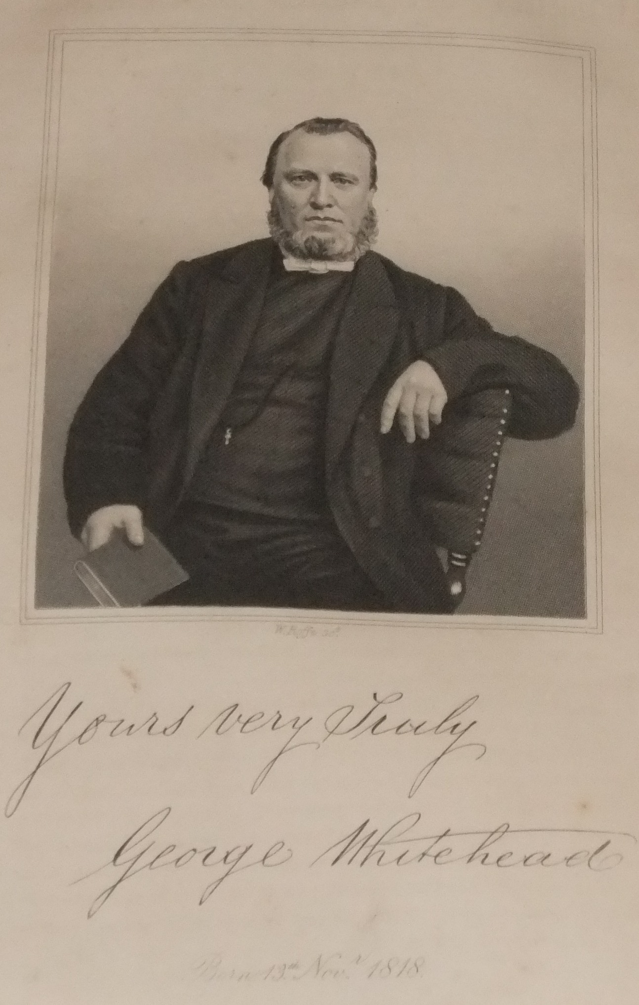 Whitehead, George (1818-1877) | Surnames beginning with W | My ...