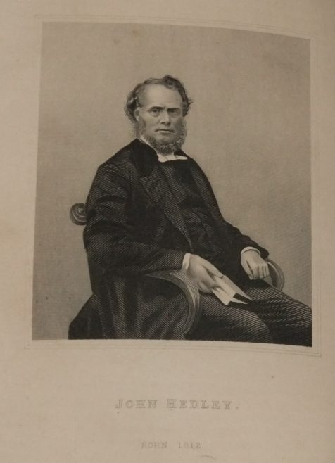 Hedley, John (1811-1885) | Surnames beginning with H | My Primitive ...