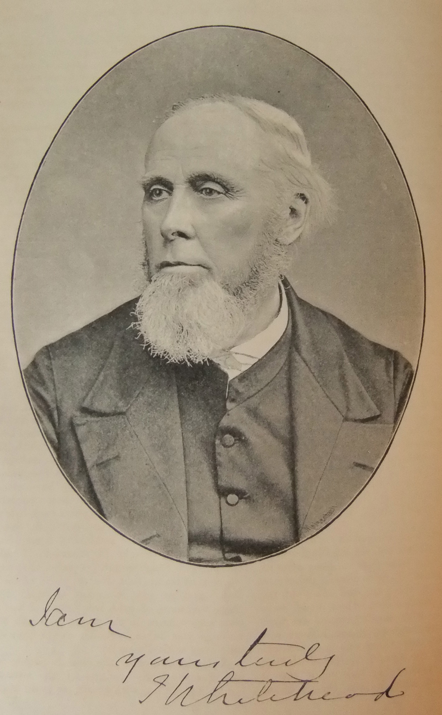 Whitehead, Thomas (1823-1912) | Surnames beginning with W | My ...