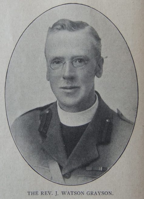 Grayson, Joseph Watson MBE (1868-1956) | Surnames beginning with G | My ...