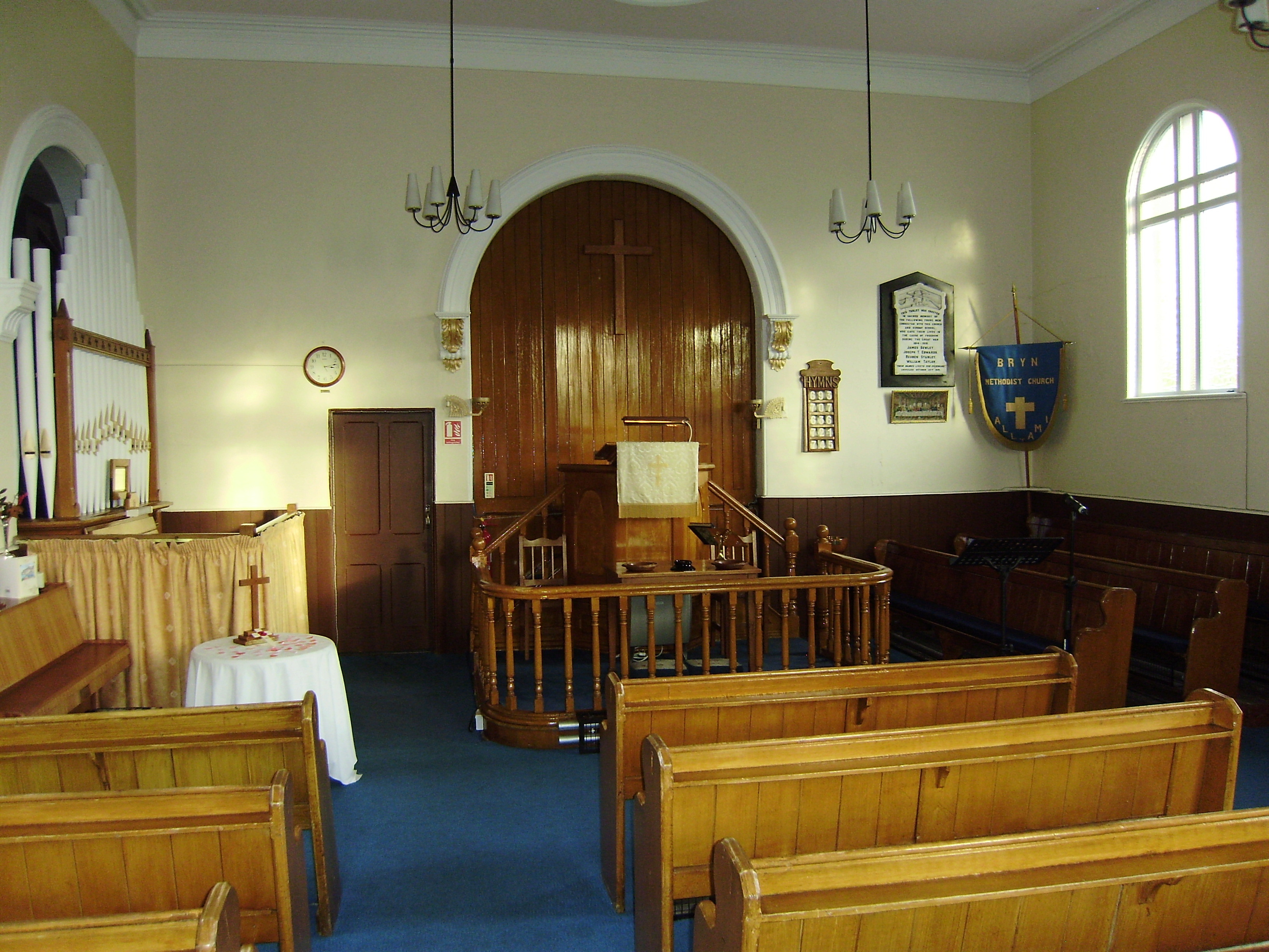 Bryn Methodist Church, Alltami, Nr. Mold | A - B | My Primitive Methodists