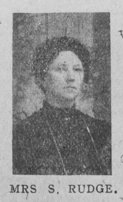 Rudge, Sarah (nee Warren) (1855-1928) | Surnames beginning with R | My ...