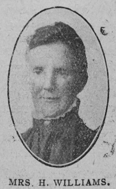 Williams, Elizabeth (nee Beddow) (1864-1918) | Surnames beginning with ...