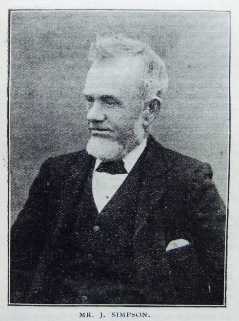 Simpson, James (b1833) | Surnames beginning with S | My Primitive ...