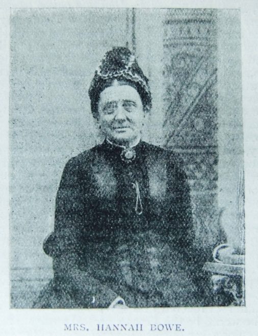 Bowe, Hannah (nee Stubbs) (abt1816-1908) | Surnames beginning with B ...