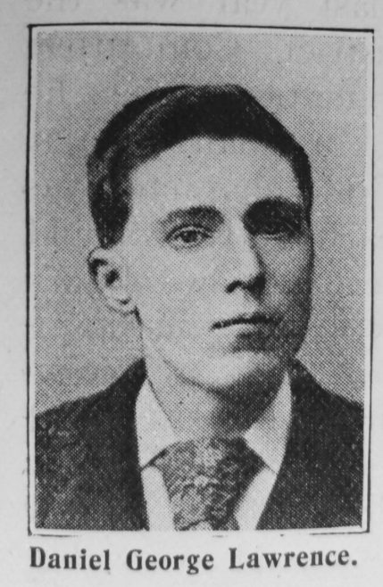 Lawrence, Daniel George (1878-1900) | Surnames beginning with L | My ...