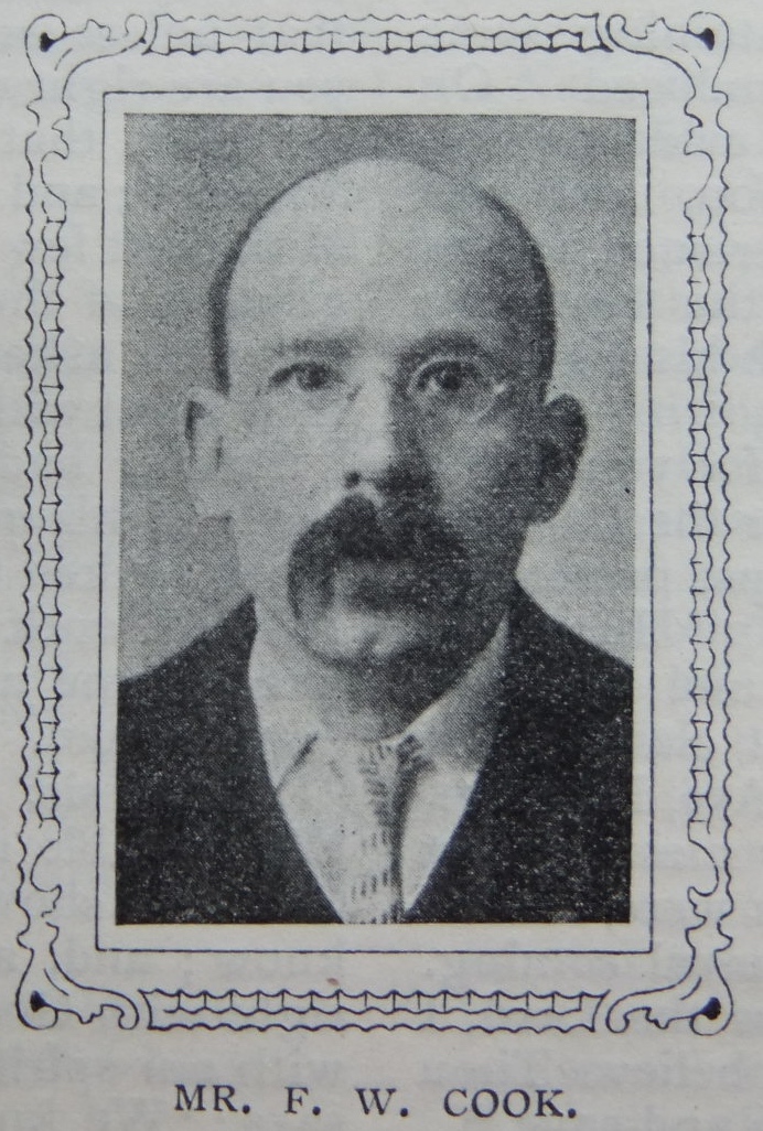 Cook, Frederick William (1868-1959) | Surnames beginning with C | My ...