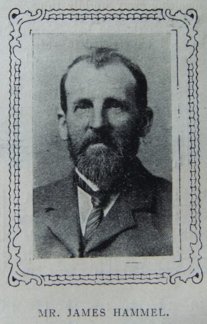 Hammel, James (1852-1931) | Surnames beginning with H | My Primitive ...