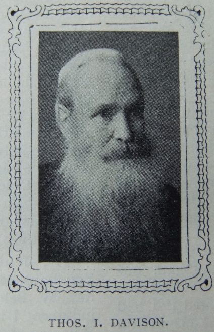 Davison, Thomas Ismay (1847-1933) | Surnames beginning with D | My ...