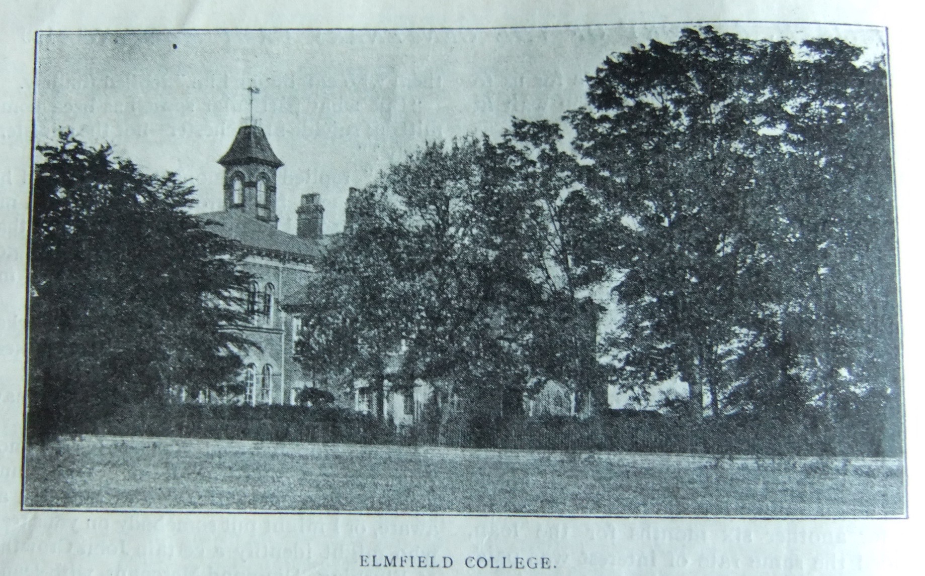 Elmfield College | Colleges and Schools | My Primitive Methodists