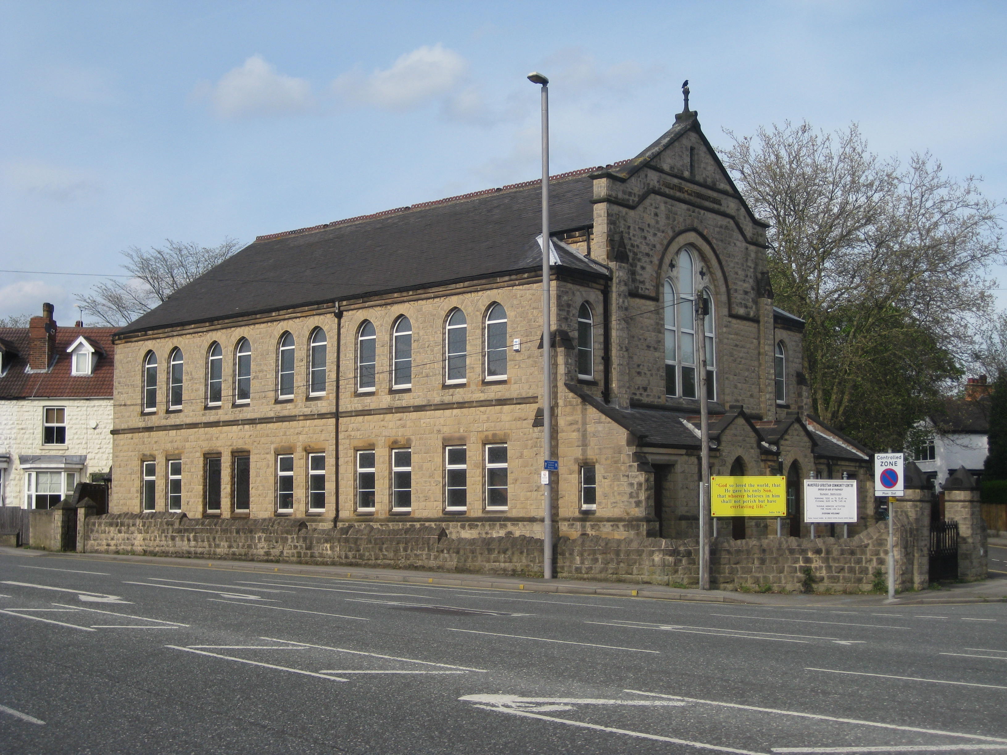 Mansfield, Woodhouse Road PM Chapel | I - P | My Primitive Methodists