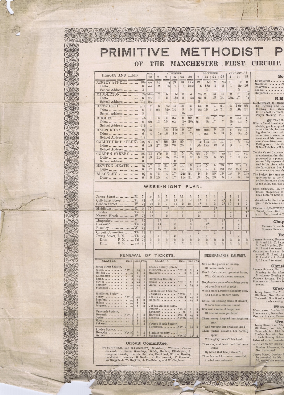 Manchester First Circuit 1862 Q4 | Circuits beginning with M | My ...