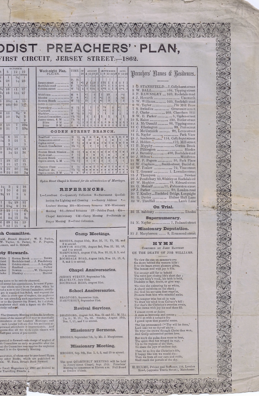 Manchester First Circuit 1862 Q4 | Circuits beginning with M | My ...
