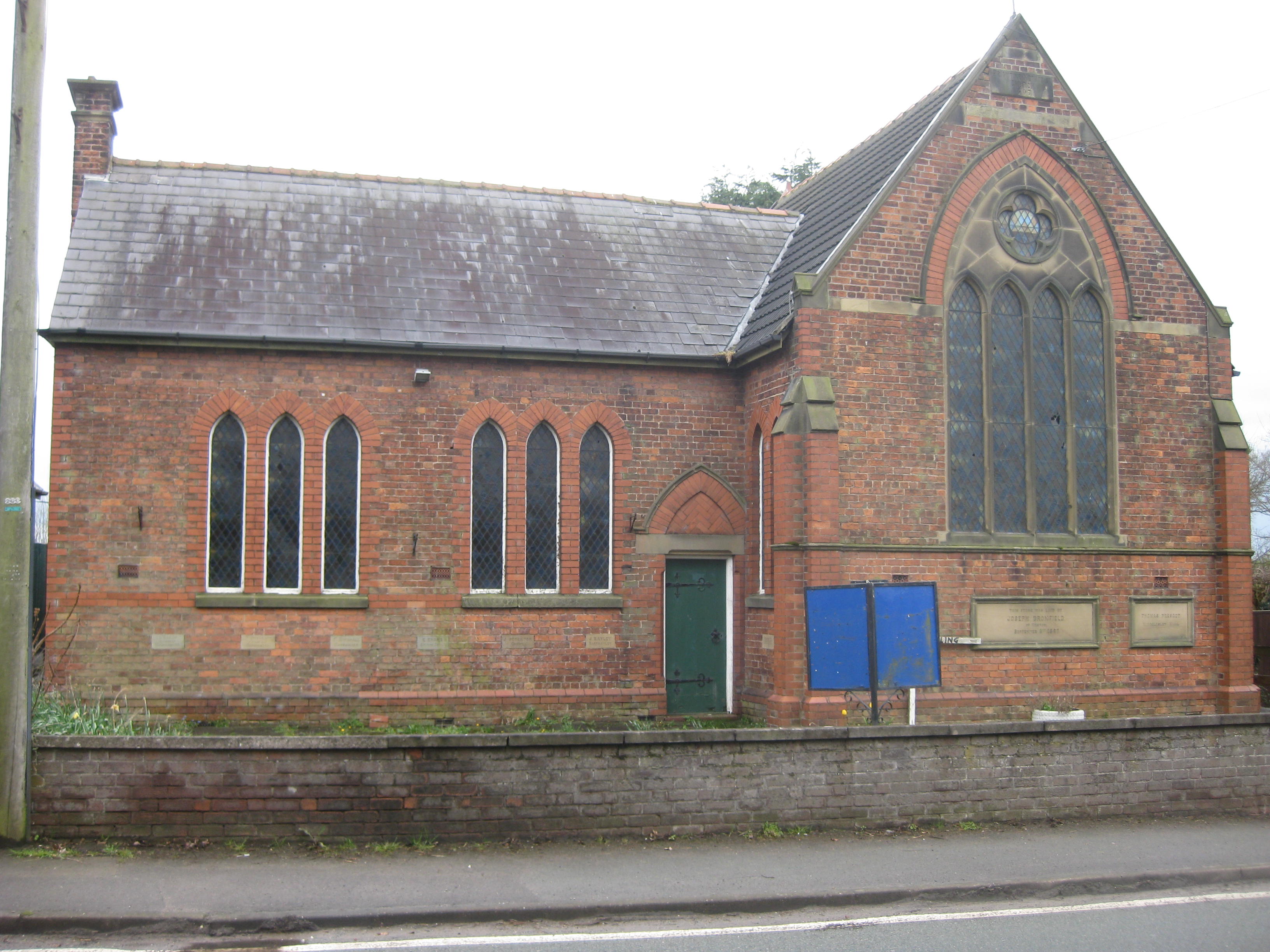 Oakhanger Primitive Methodist Church | N - S | My Primitive Methodists