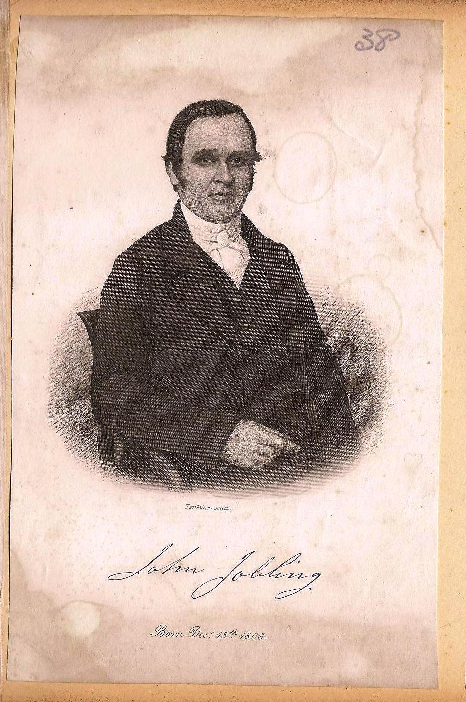 Jobling, John (1806-1880) | Surnames beginning with J | My Primitive ...