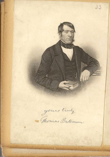Bateman, Thomas (1799-1897) | Surnames beginning with B | My Primitive ...
